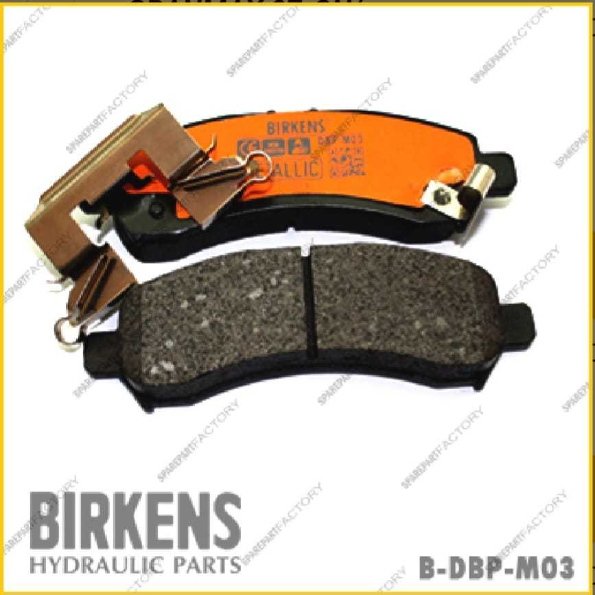 Jual BRAKE PAD / KAMPAS REM DEPAN SIRION 2011 - 2018 BIRKENS DBP-M03 ...