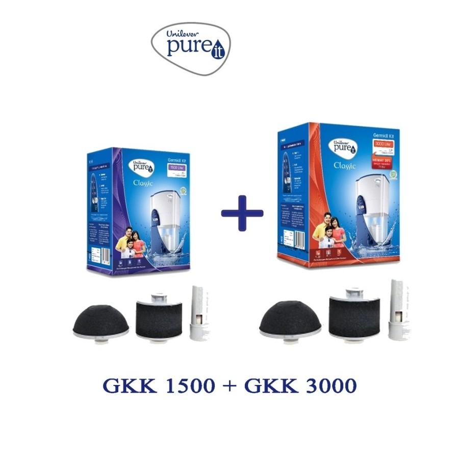 Jual GROSIR - Unilever Pure It Germkill Kit Filter Air (GKK) 3000 ...