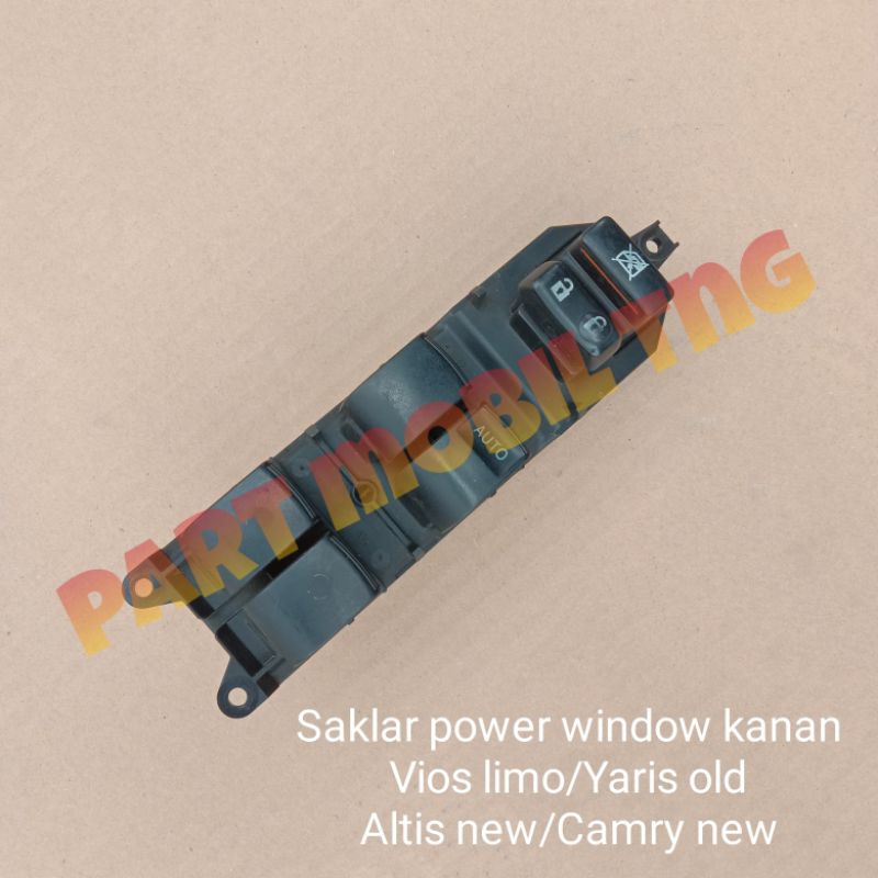 Jual Saklar Power Window Kanan Yaris Old Vios Limo Camry New Altis New ...