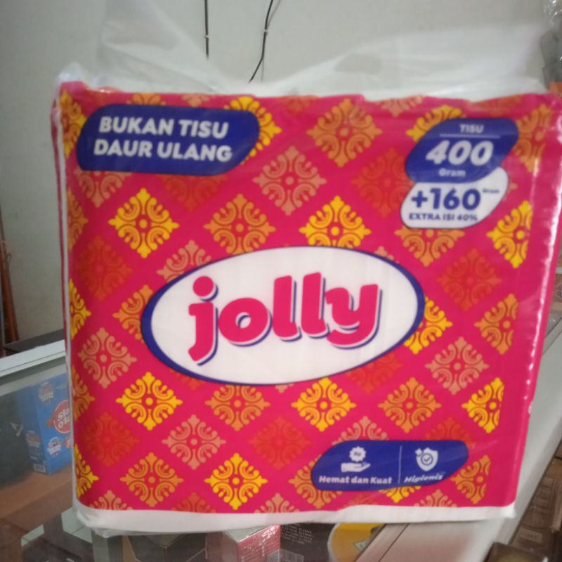 Jual Tisu Jolly Facial Tissue 2 Ply 560 gr | Shopee Indonesia