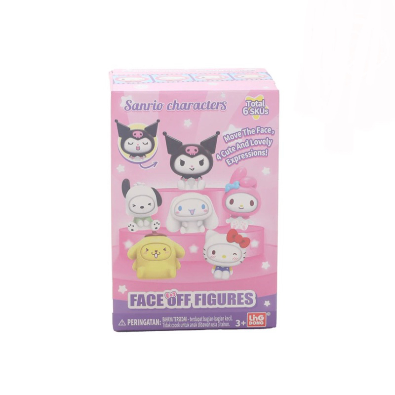 Jual EMCO Sanrio Character Face Off Figure - Sealed Box (Random ...