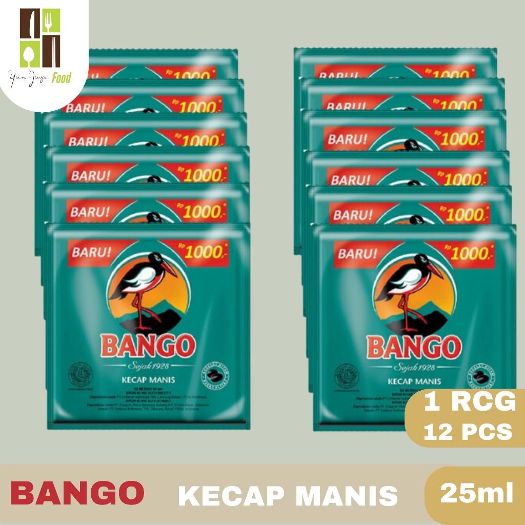 Jual Bango Kecap Manis dari Kedelai Hitam Malika Kemasan 25 ML Sachet ...
