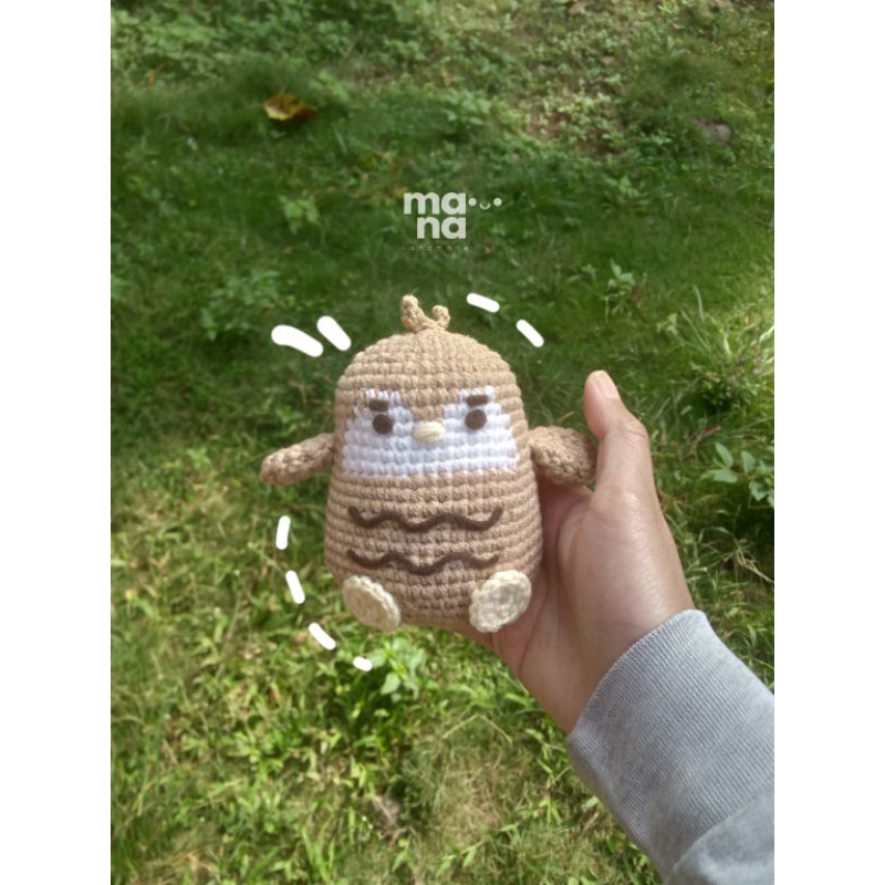 Jual [CUSTOM] Akaashi Owl Haikyuu Amigurumi/Boneka Rajut Bokuaka Owl ...