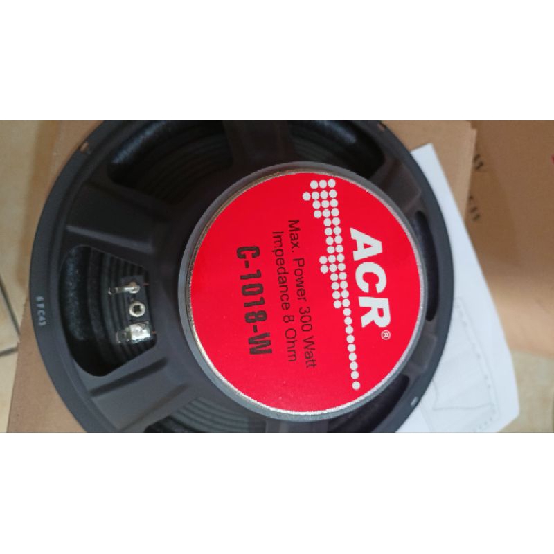 Jual SPEAKER ACR 10" speaker acr wofer C - 1018 -W | Shopee Indonesia