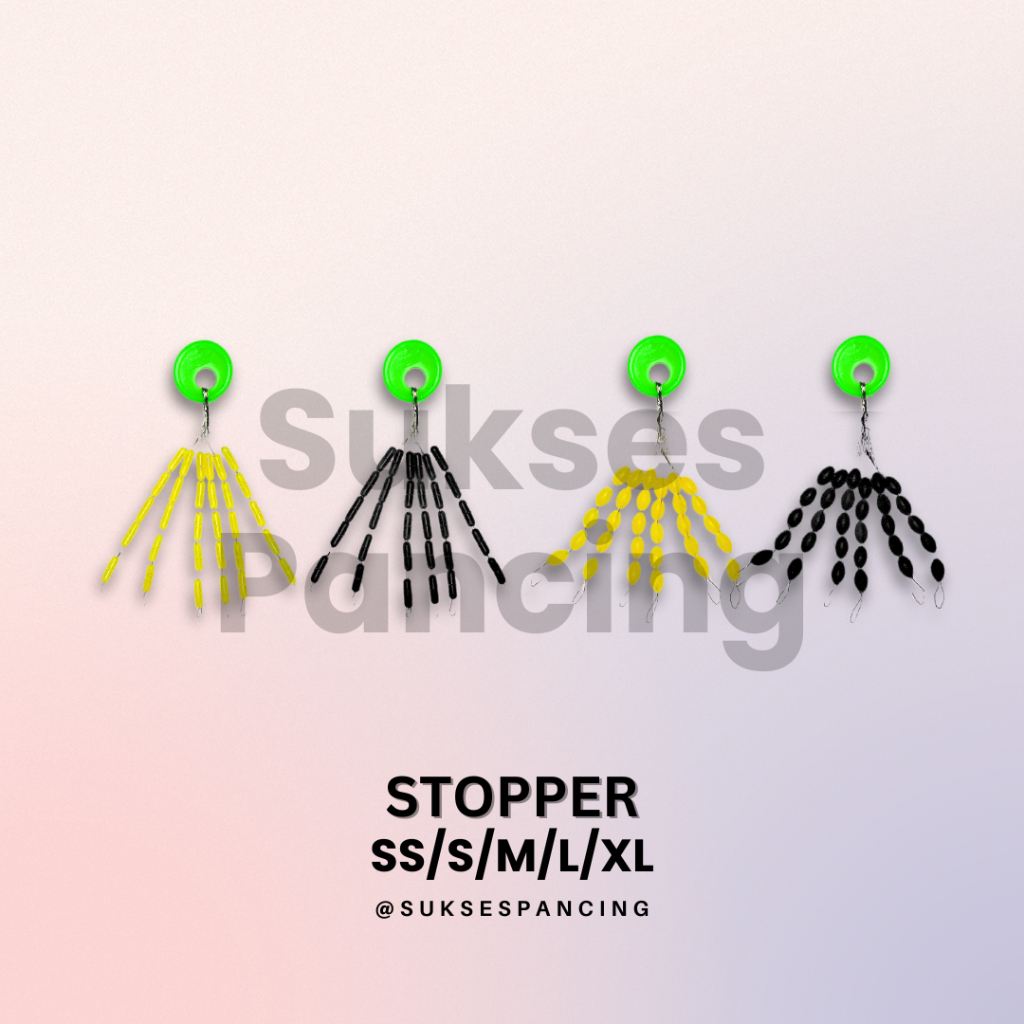 Jual Stopper Batang Float Pancing Warna Kuning/Hitam Alat Pancing ...