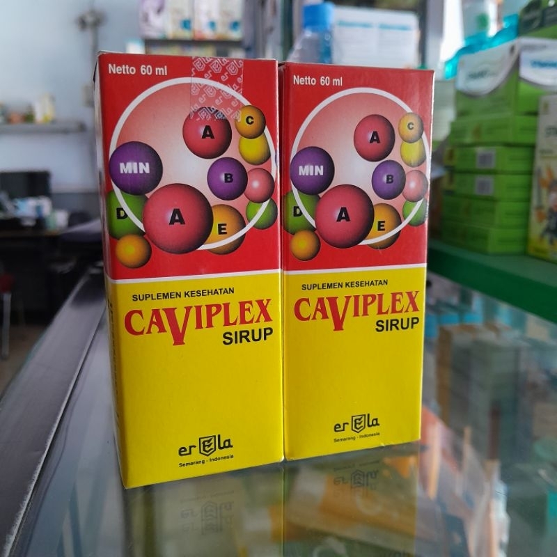 Jual CAVIPLEX SIRUP 60 ML II SIRUP MULTIVITAMIN DAN MINERAL | Shopee ...