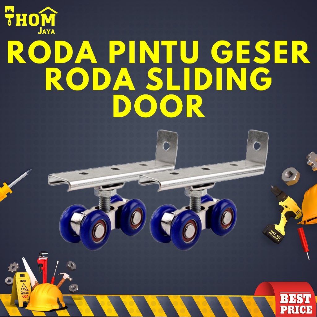 Jual RODA PINTU GESER / RODA PINTU SLIDING / RODA REL PINTU / RODA ...