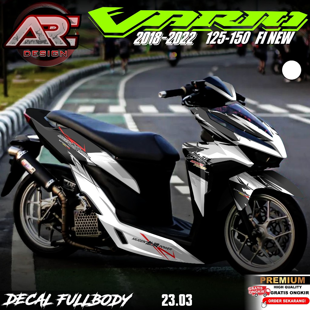 Jual (COD) TERBARU Decal Sticker Honda Vario New 125 150 Full body - Stiker Skotlet All New ...