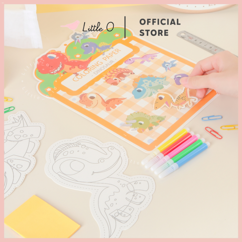Jual Coloring Paper Paket Buku Mewarnai Melukis Belajar Painting Book ...