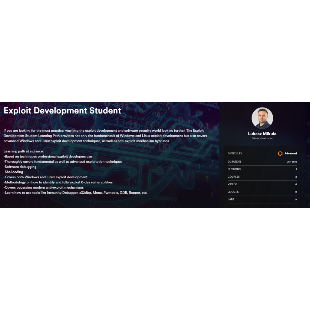 Jual INE - Exploit Development Student | Shopee Indonesia