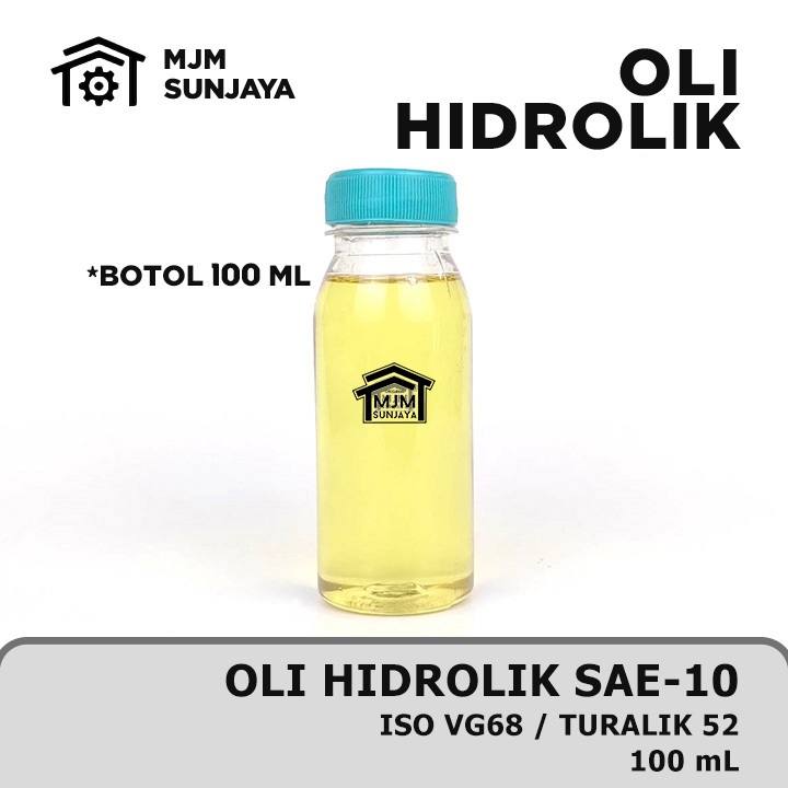 Jual Oli Hidrolik SAE-10 ISO VG-68 Turalik 52 100mL Cairan Shock Depan ...