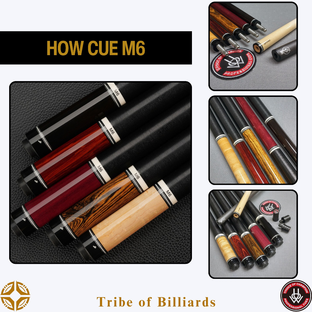 Jual HOW Cue - Stick Billiard - HOW Cue M6 (Maple Wood Shaft) | Shopee ...