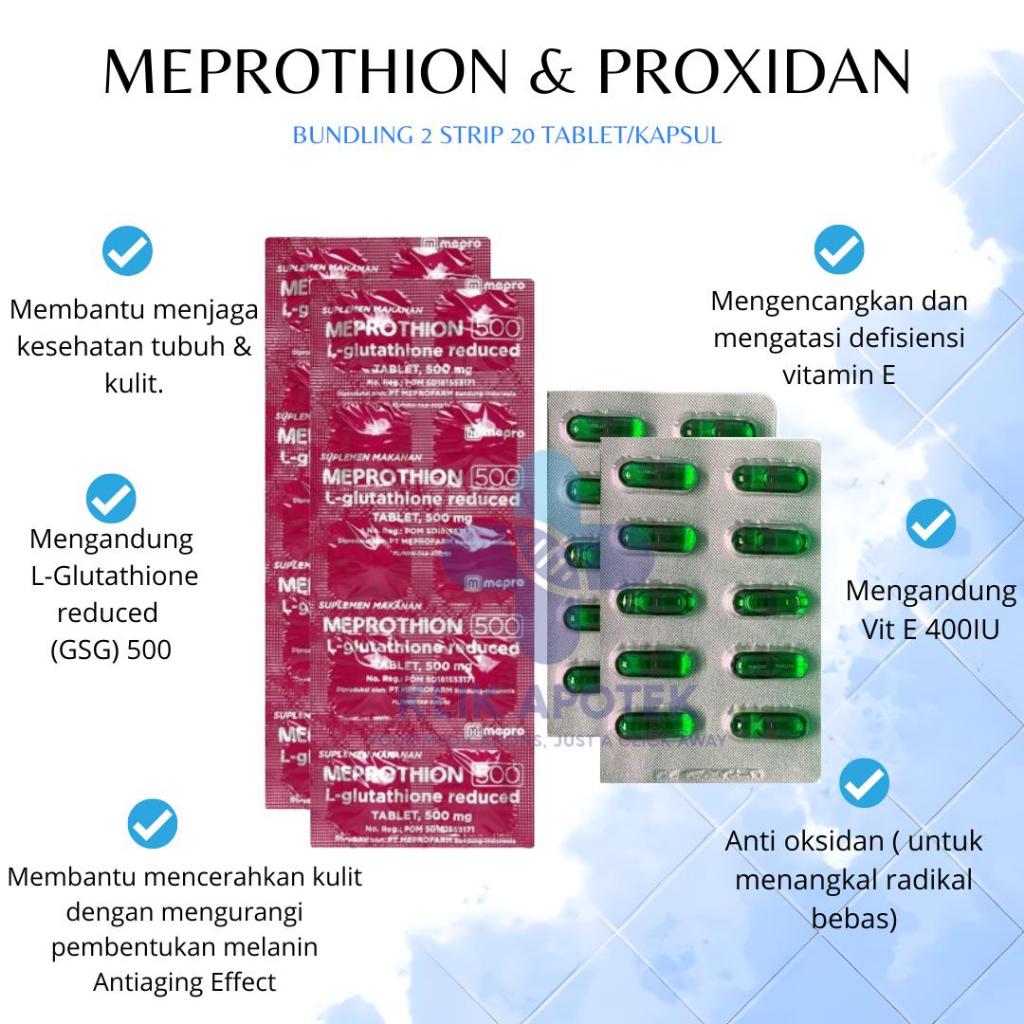 Jual MEPROTHION 500 MG 2 STRIP & PROXIDAN 2 STRIP | Shopee Indonesia
