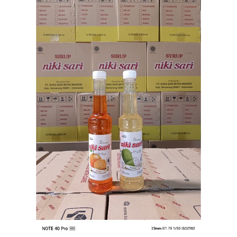 Jual SIRUP NIKI SARI 450 ML BOTOL PLASTIK | Shopee Indonesia