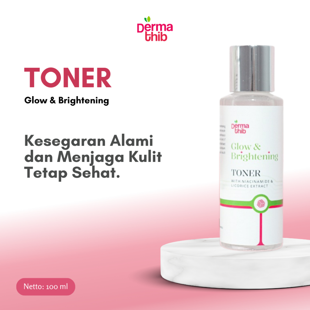 Jual Toner Glow & Brightening Dermathib Kulit Wajah Lembab Cerah ...