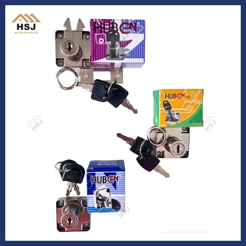 Jual Kunci Laci Kunci Lemari Meja Drawer Lock 138 181 505 HUBEN ...