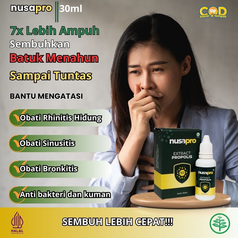 Jual Nusapro Obat Batuk Menahun Atasi Saluran Pernafasan Asma Radang ...