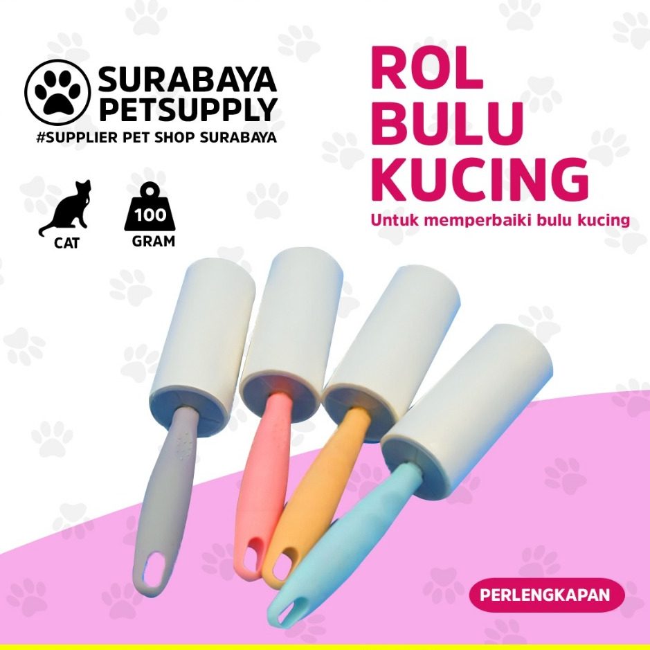 Jual Rol bulu kucing - rol kucing - grooming bulu hewan - supplier pet ...