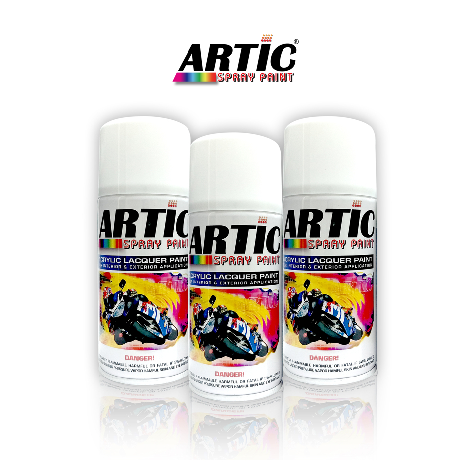 Jual Cat Semprot ARTIC 300 ml - Clear Coats | Shopee Indonesia