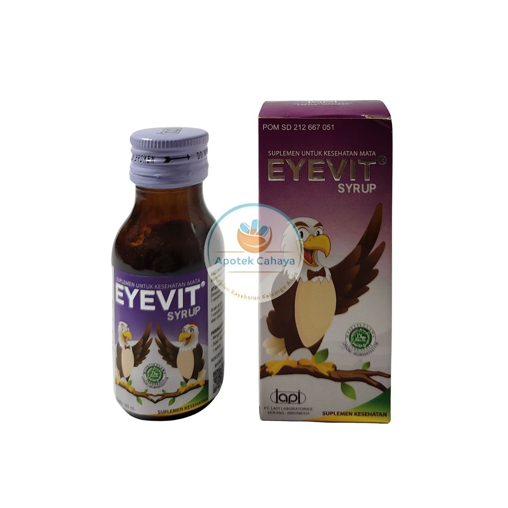 Jual Suplemen Kesehatan Mata Eyevit sirup 60ml | Shopee Indonesia