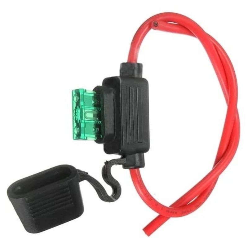 Jual Holder Fuse Blade Besar / Rumah Fuse Tancap Besar Kabel Waterproof ...