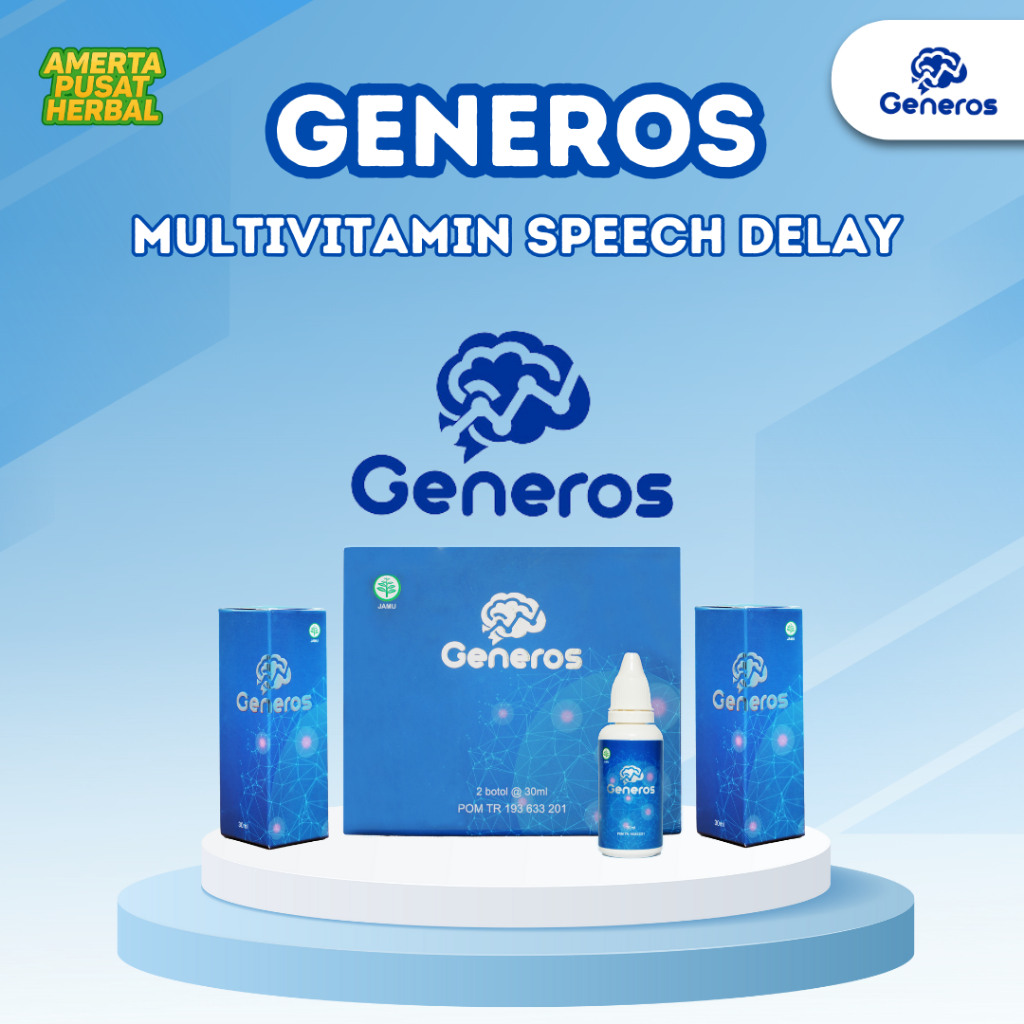 Jual Generos 30ml Multivitamin - Nutrisi Otak Anak Atasi Speech Delay ...