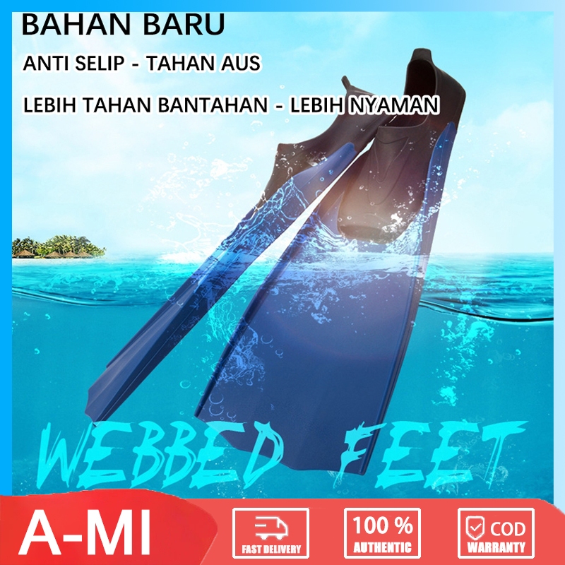 Jual Baru Kaki Katak Sepatu Renang Diving Fin Sepatu Katak Dewasa ...