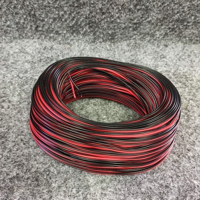 Jual kabel merah hitam serabut tembaga putih 18awg 20awg 22awg 24awg 26awg | Shopee Indonesia