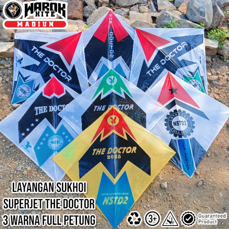 Jual Layangan Sukhoi Superjet Harian & Tournament The Doctor NSTD 3 ...