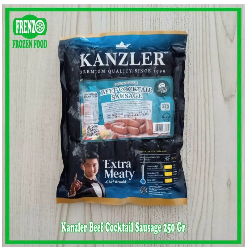 Jual Kanzler Sosis Beef Cocktail 250 Gr | Shopee Indonesia