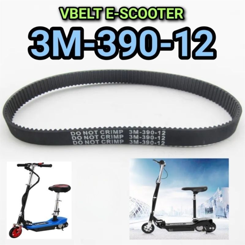 Jual 3M-390-12 V-Belt Scooter Listrik Drive Belt Bahan Karet Untuk ...