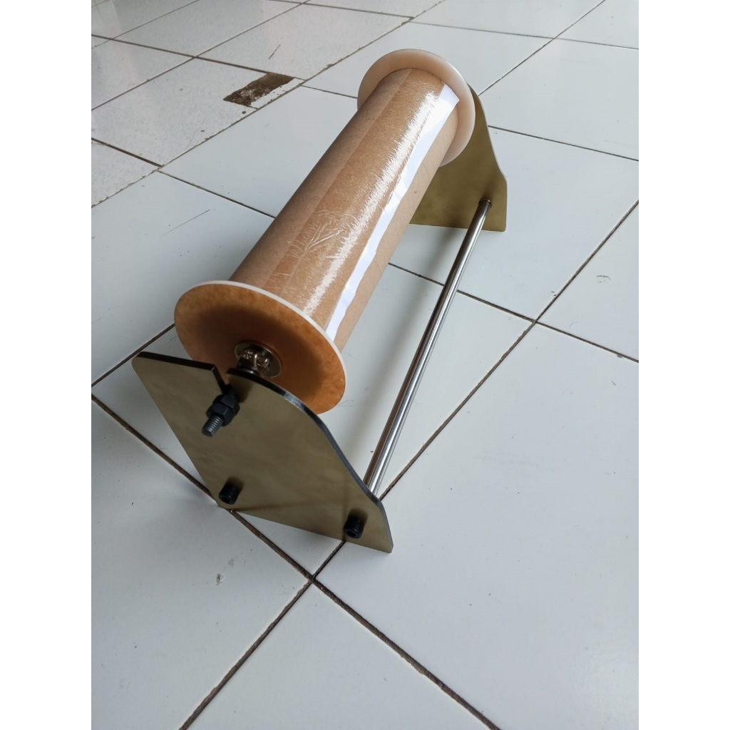 Jual Penyangga Pet Film DTF Holder Dudukan Pet Film Paper Roll Holder ...