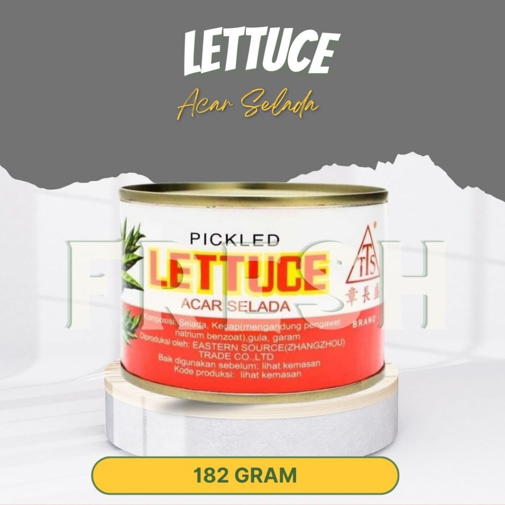 Jual Makanan Kaleng / Acar Selada Pickled Lettuce Tts Caisim Sawi 182 ...