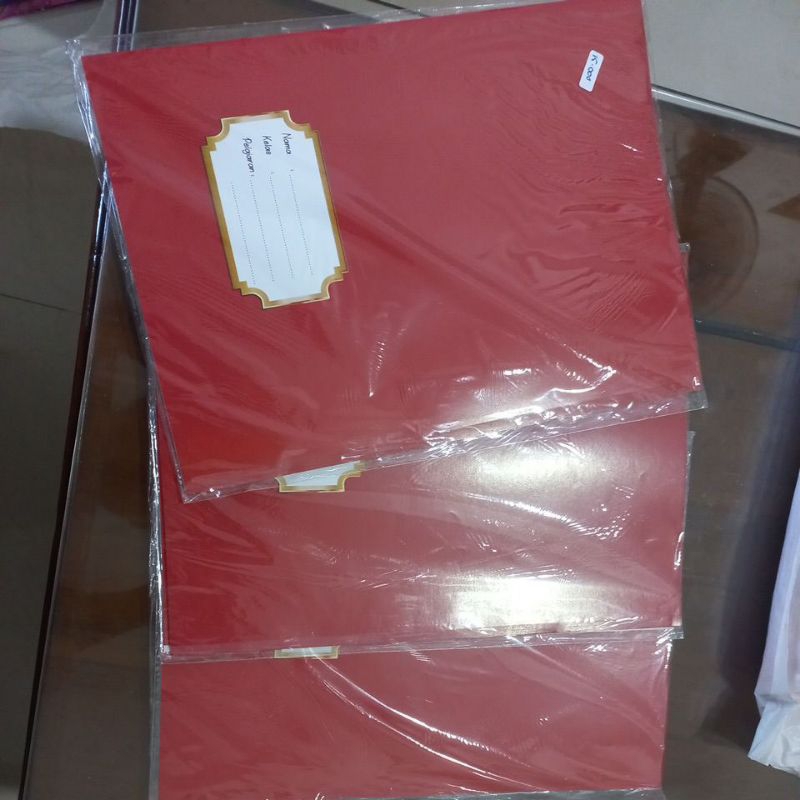 Jual sampul buku kwarto warna merah | Shopee Indonesia