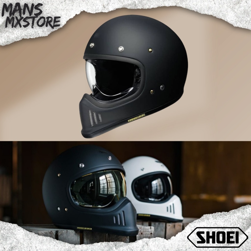 Jual HELM SHOEI EZ ZERO BLACK MATT HELMET SHOEI EX-ZERO FULL FACE ...