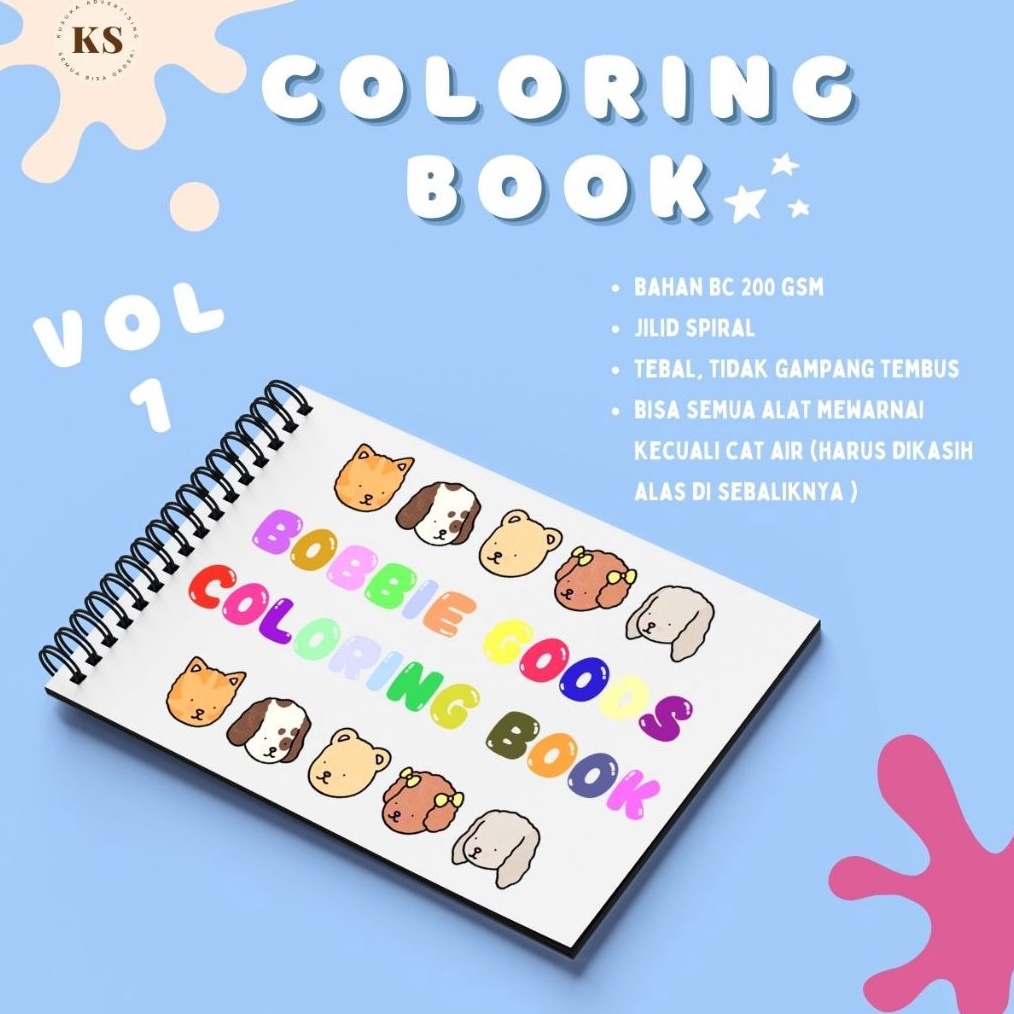 Jual Bobbies Goods Vol 1 Coloring Book Buku Mewarnai Anak Remaja Dewasa ...