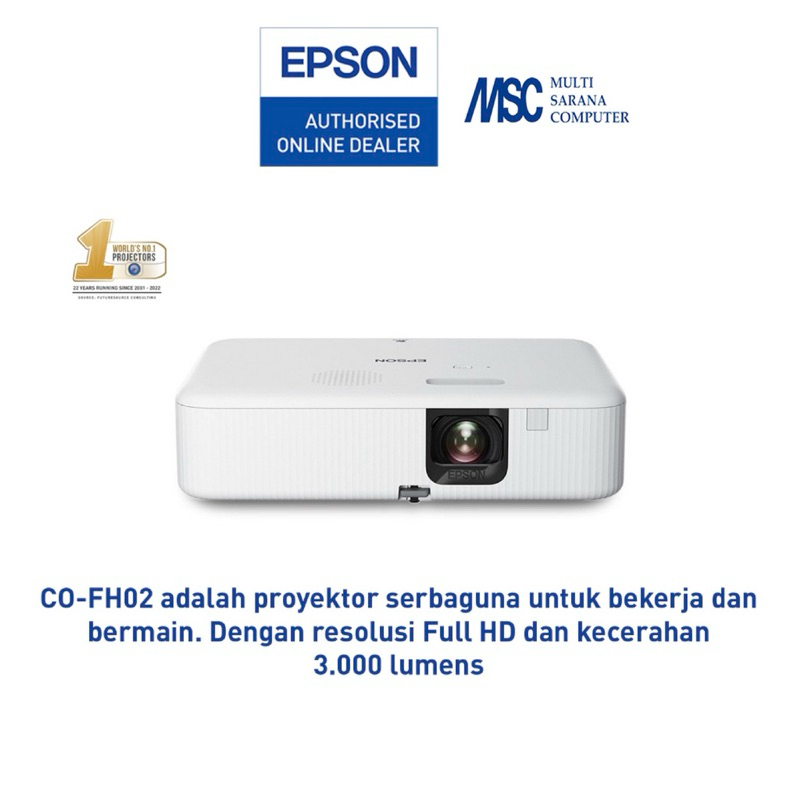 Jual EPSON Projector CO-FH02 COFH02 FH02 Proyektor | Shopee Indonesia