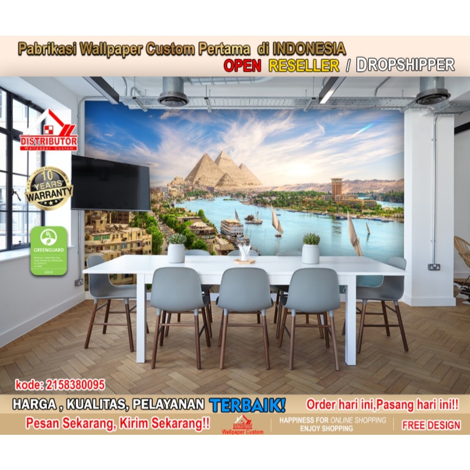 Jual Wallpaper Custom 3D Tema City Light | Pemandangan Kota | Wallpaper ...