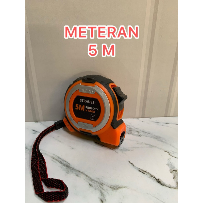 Jual Meteran 5 Meter Meteran Strauss Meteran murah bagus meteran ...