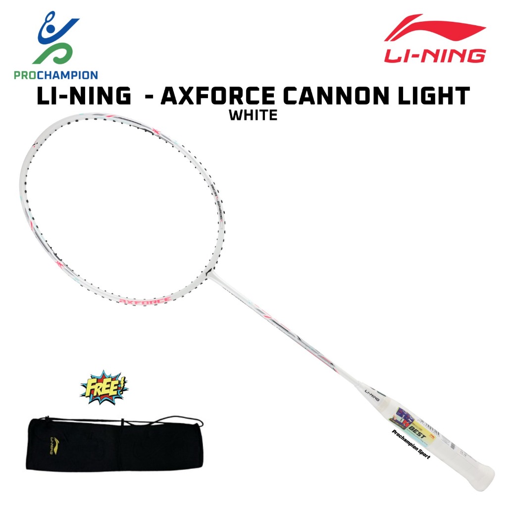Jual Raket Badminton Original AXFORCE AX FORCE LIGHT CANNON 6U AYPT311 ...
