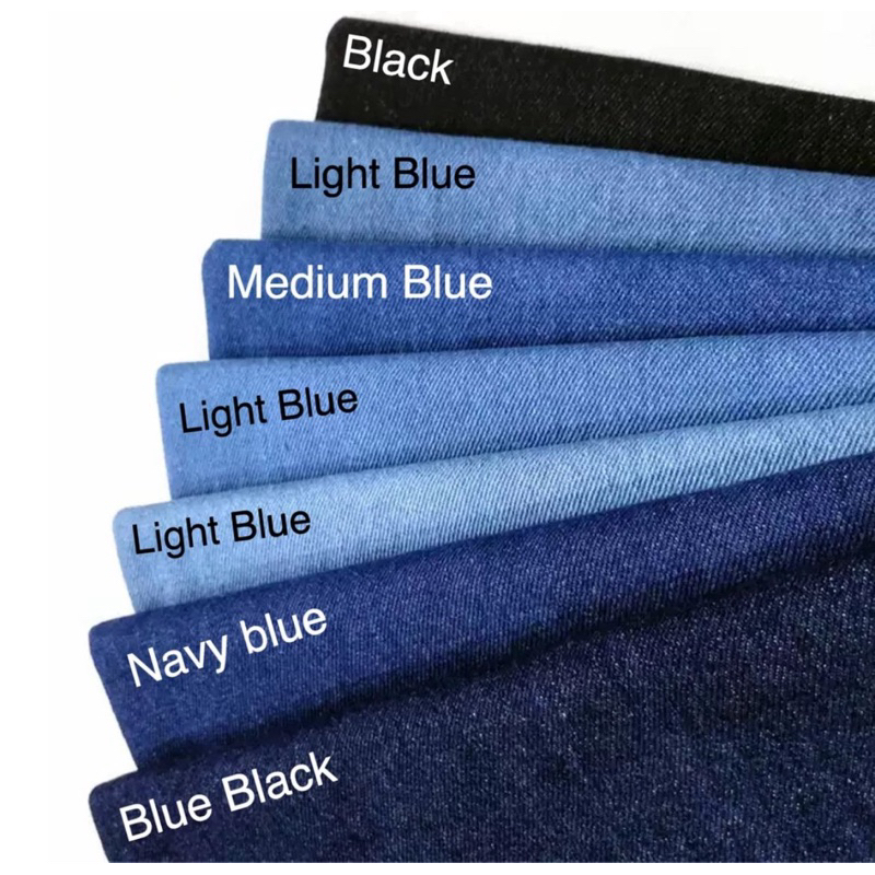 Jual Kain Jeans Tebal 13oz Stretch | Bahan Denim Cucian Melar | Bio ...