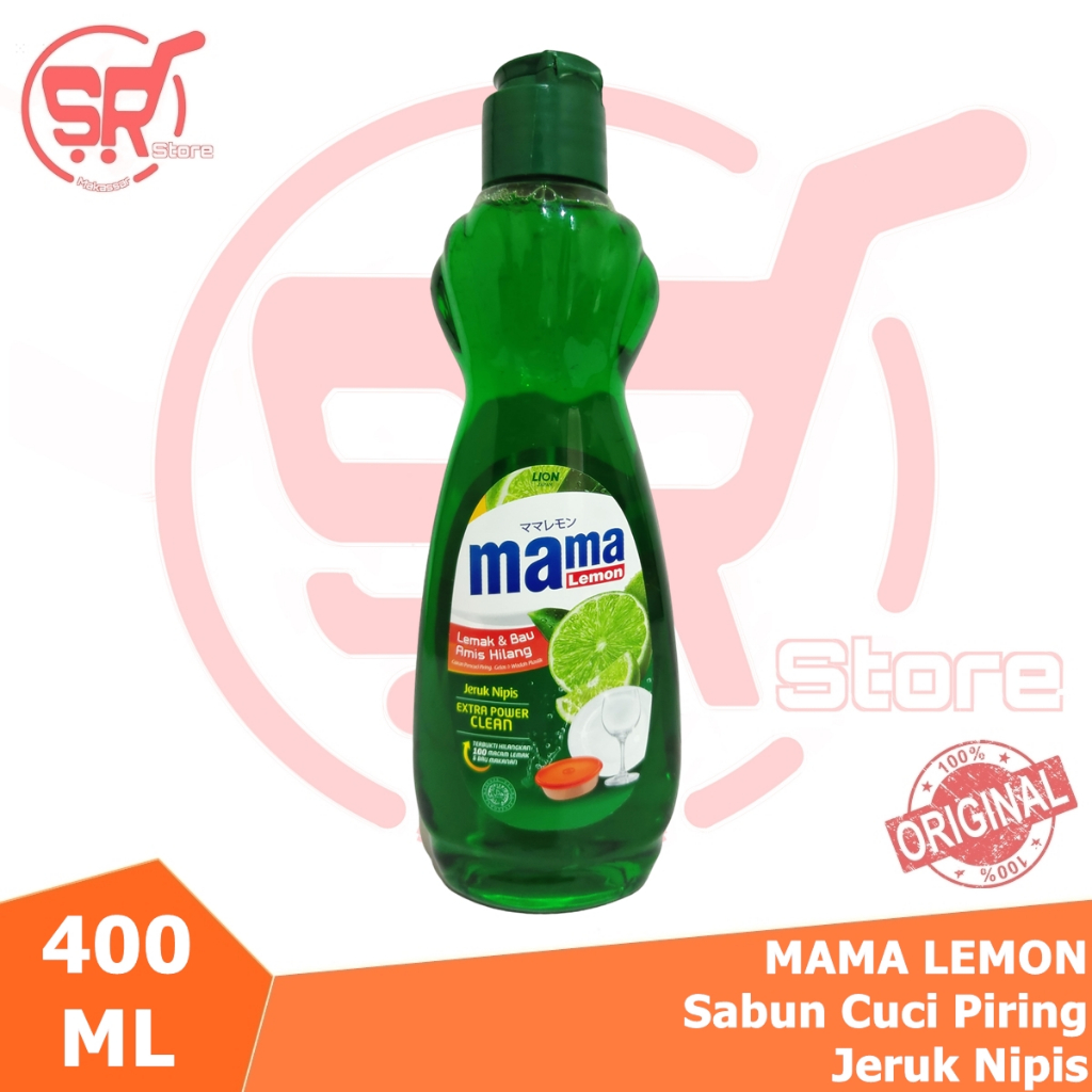 Jual Mama Lemon 400 ml Sabun Cuci Piring Jeruk Nipis Botol ( SR Store ...