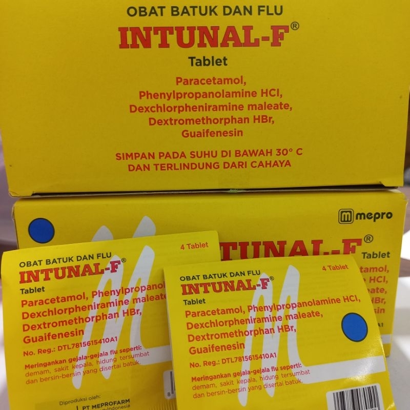 Jual Intunal F Obat Batuk dan Flu | Intunal Forte | Shopee Indonesia
