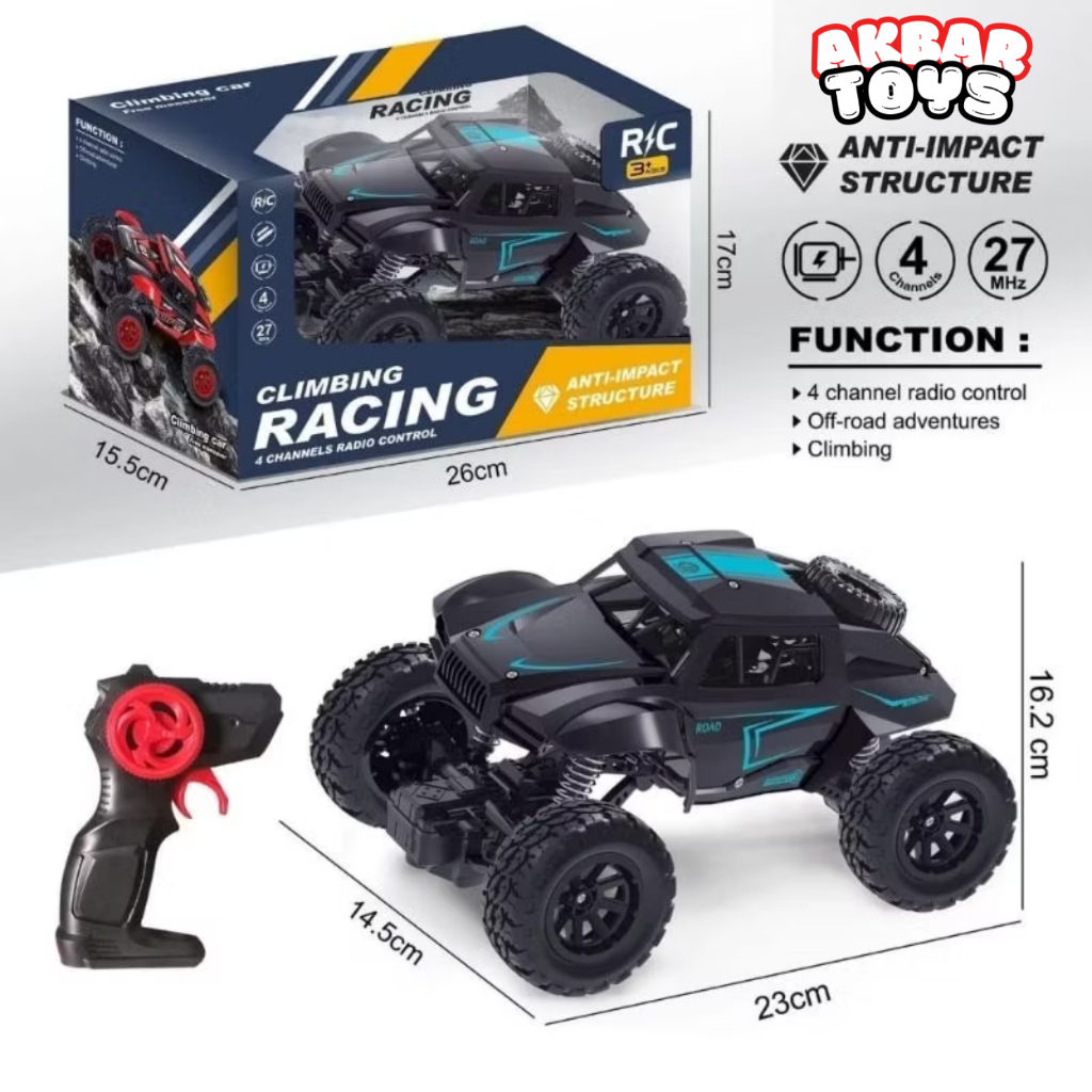 Jual Mobil RC Mobil Remote Control Offroad Rock Crawler 2WD | Shopee ...