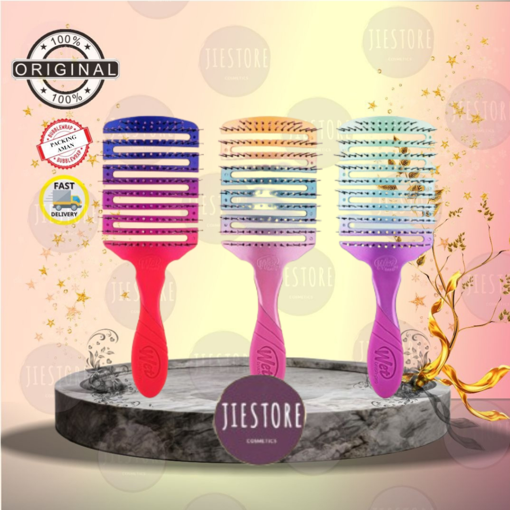 Jual The Wet Brush Pro Flex Dry Paddle Bold Ombre | Shopee Indonesia