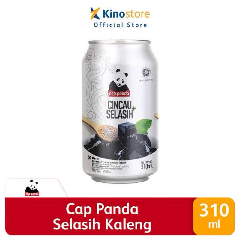 Jual MINUMAN CINCAU DENGAN SELASIH CAP PANDA 310 ML KALENG | MINUMAN ...