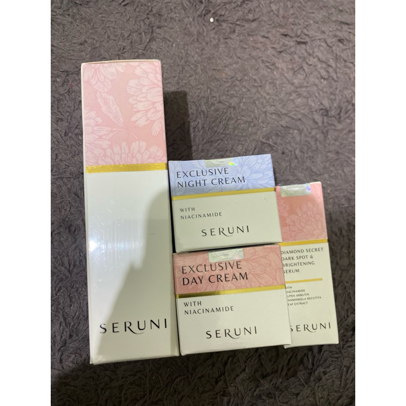 Jual Seruni skincare (tdk dapat free Fw,serum,daycream,nightcream ...