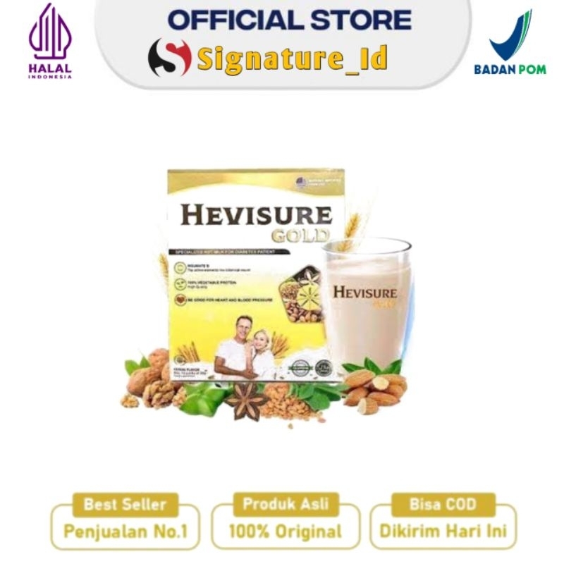 Jual HEVISURE GOLD MILK SUSU ORIGINAL OBAT DIABETES KENCING MANIS ...