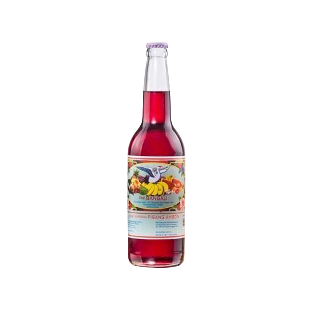 Jual Sirup Cap Bangau Rasa Pisang Ambon | Sirop Bango Kemasan Botol ...