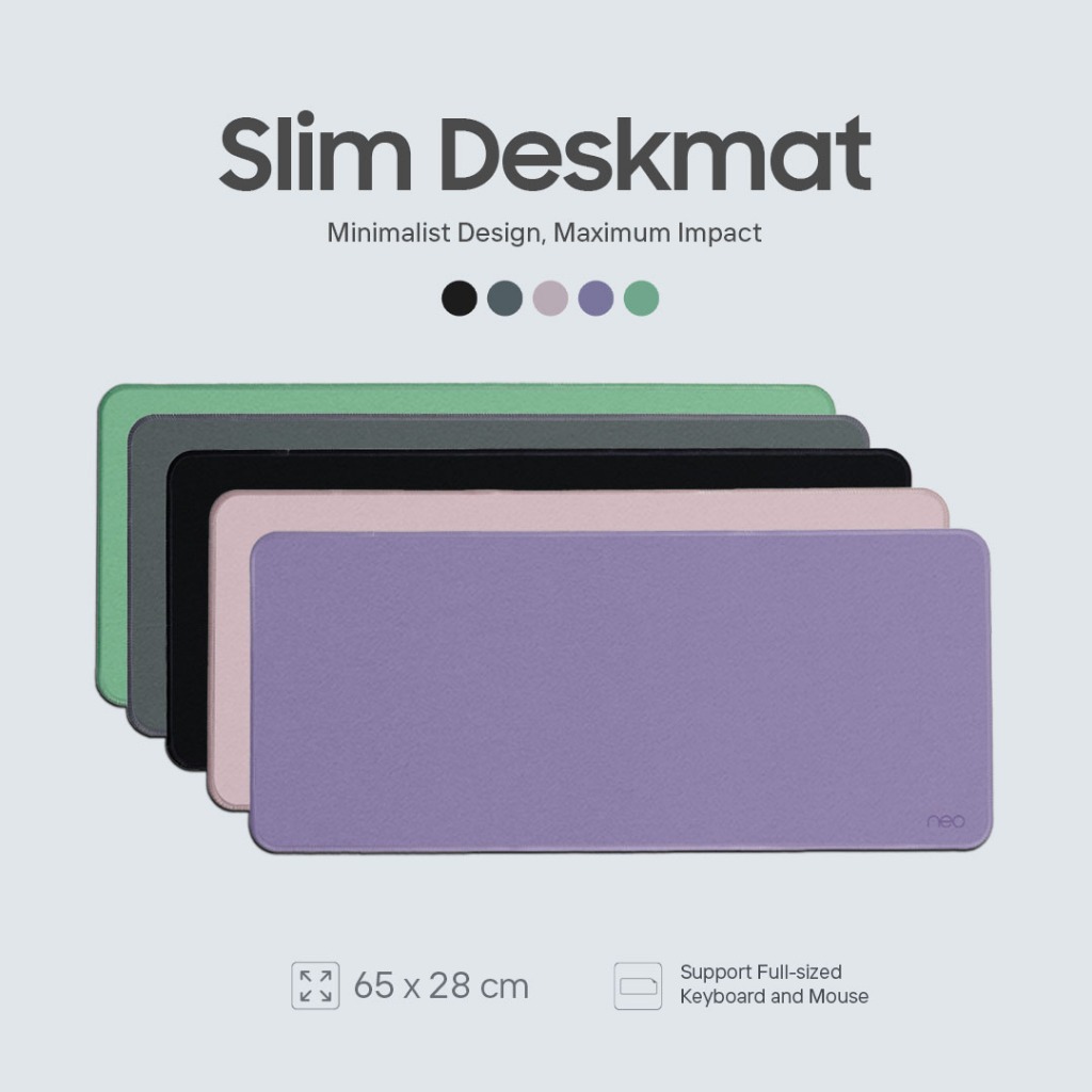 Jual Neo Slim Deskmat Alas Keyboard dan Mouse | Shopee Indonesia